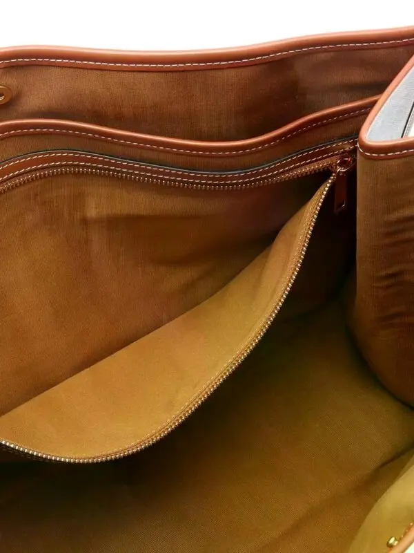 Celine 2010s Horizontal Cabas Triomphe Tote Bag - Brown