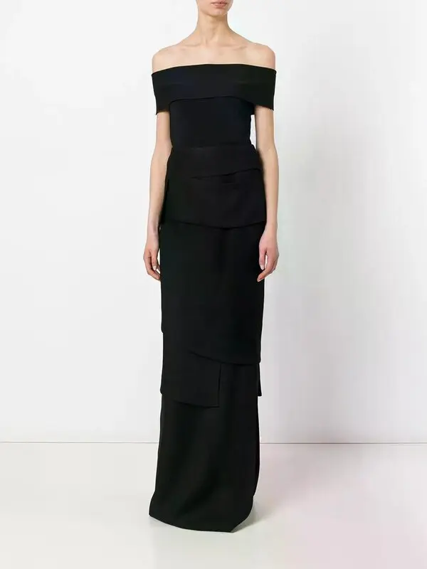 TOM FORD Off-the-shoulder Fitted Gown