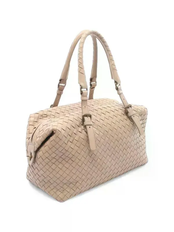 Bottega Veneta 2000s Intrecciato Shoulder Bag - Neutrals