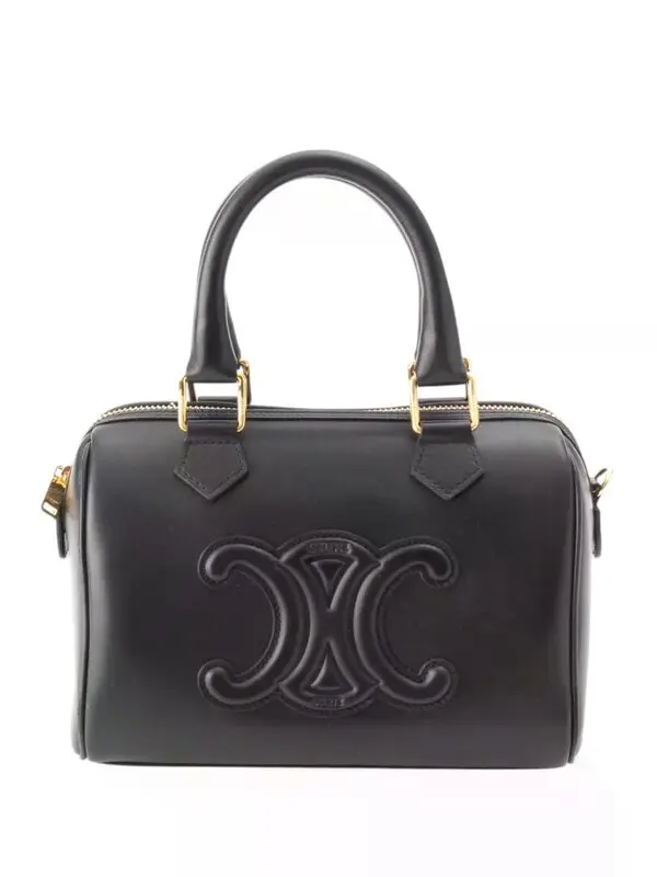 Celine 2010-2026 Smooth Calfskin Cuir Triomphe Satchel