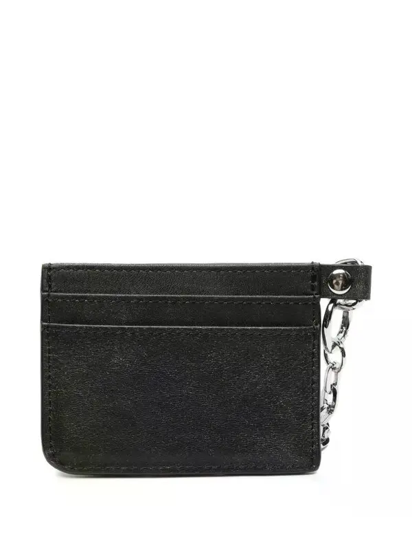 VIVIENNE WESTWOOD Orb-plaque Chain-detail Cardholder