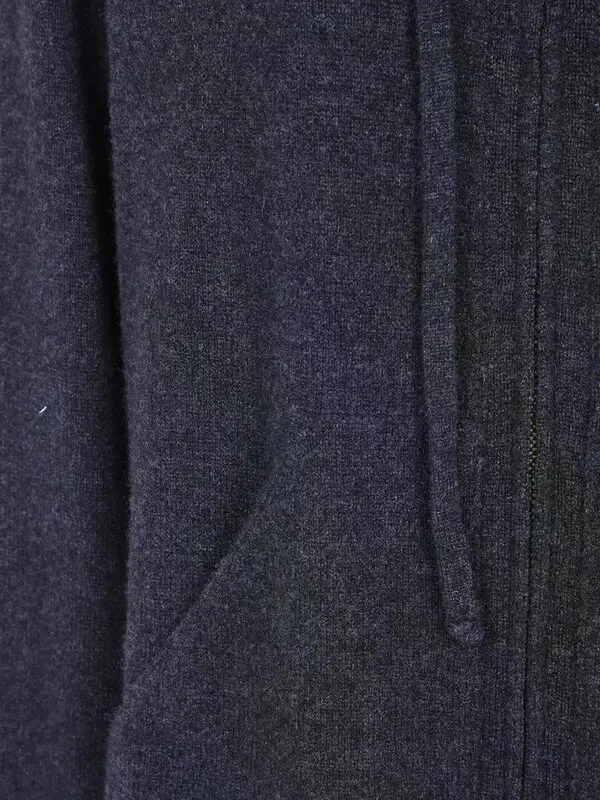 UMA WANG Distressed Zip-up Hoodie