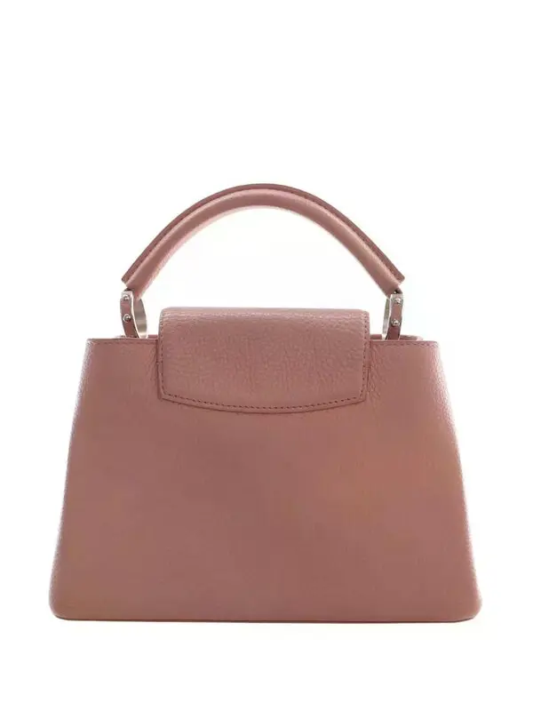 LOUIS VUITTON 2019 Taurillon Mechanical Flowers Capucines Bb Satchel