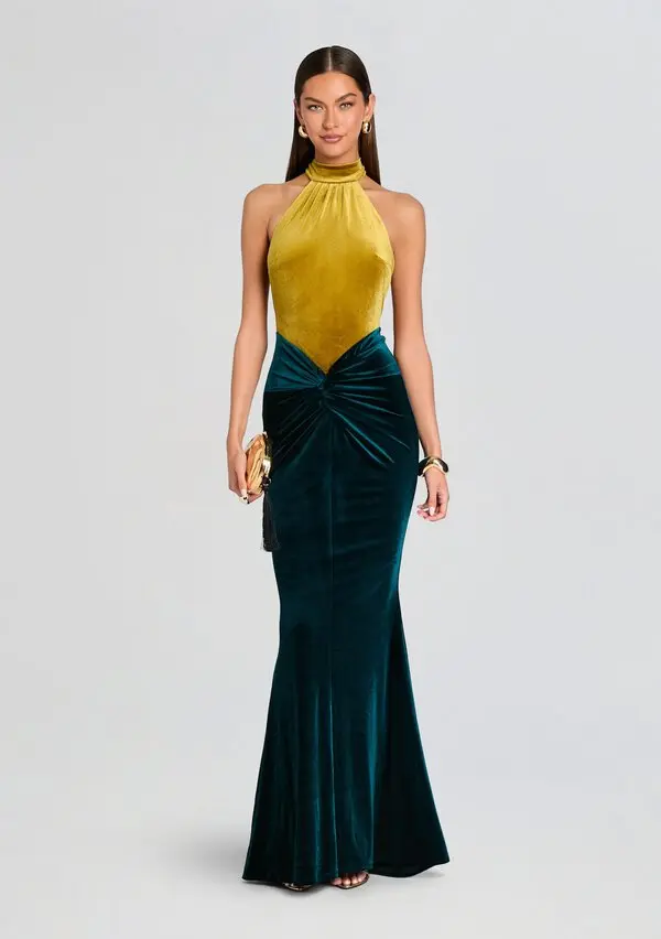 Retrofete Goleta Velvet Dress