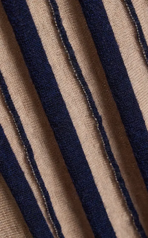 Cara Cara Mariella Pleated Wool Midi Dress