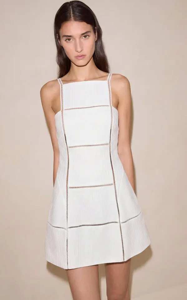 Alexis Sera Linen-silk Mini Dress