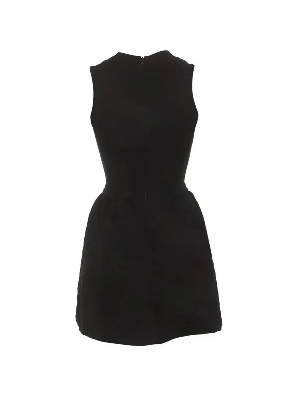 Red Valentino Polka-dot Jacquard Mini Dress