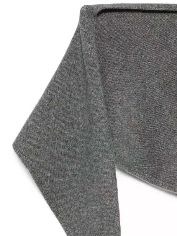 BEYOU Fine-knit Triangular Scarf
