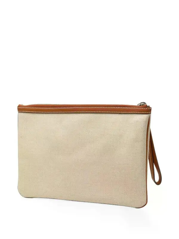Gucci 2016-2026 Canvas Logo Clutch Bag