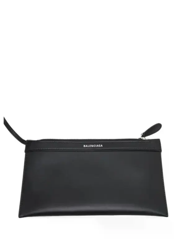 Balenciaga 2015-2026 Leather Navy Cabas S Tote Bag