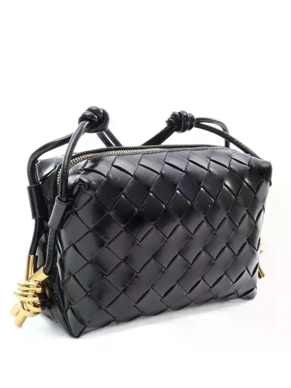 Bottega Veneta 2020s Mini Intrecciato Loop Cross Body Bag