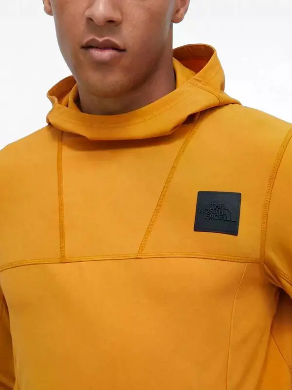 The North Face Logo-patch Panelled Hoodie