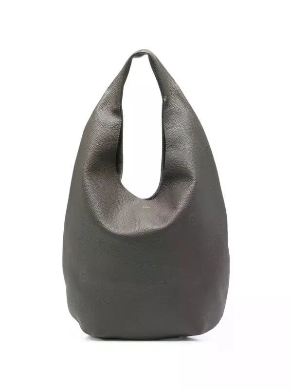 A.p.c. Le Neige Leather Shoulder Bag - Grey