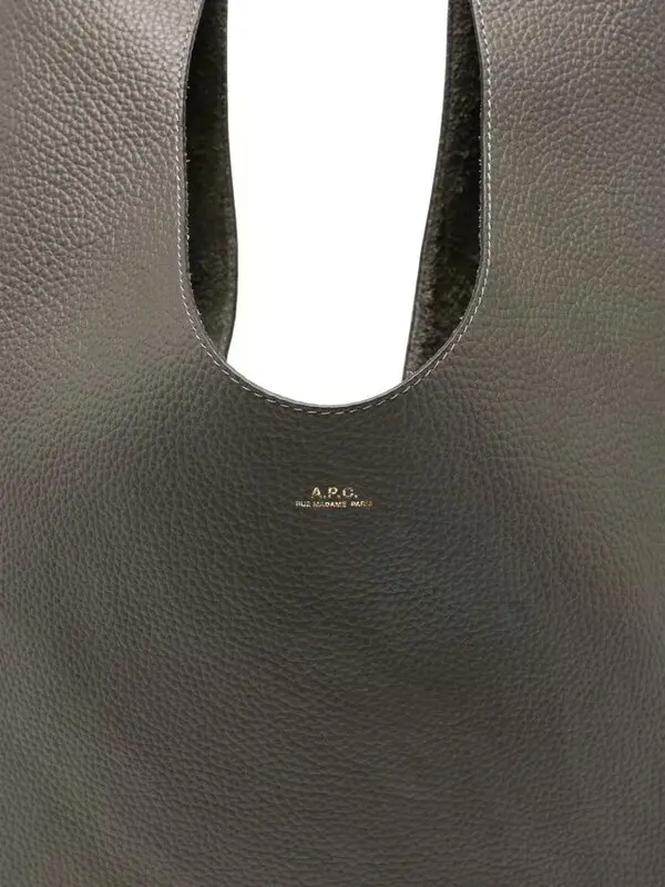 A.p.c. Le Neige Leather Shoulder Bag