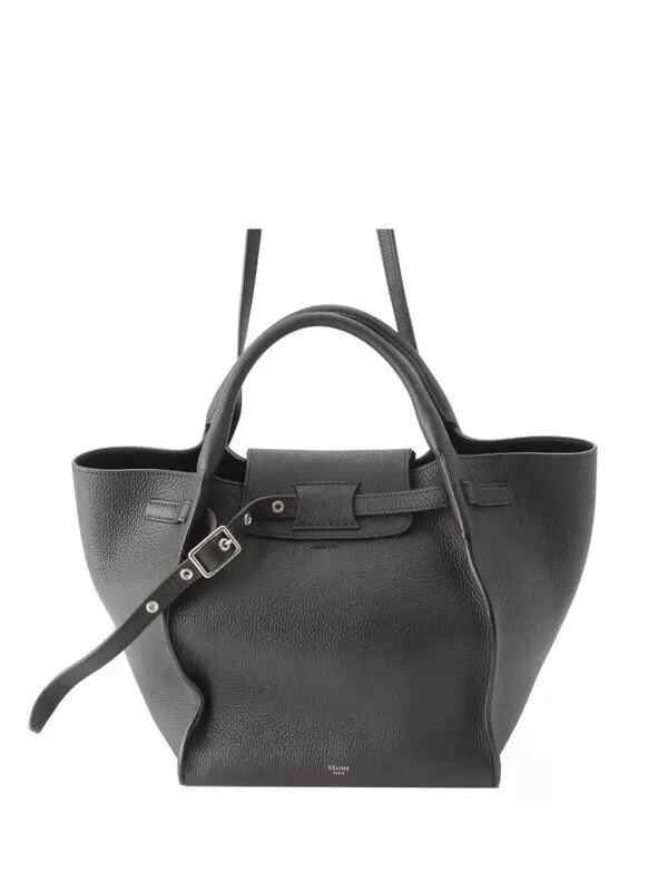 Celine 2010-2026 Medium Supple Grained Calfskin Big Bag Satchel