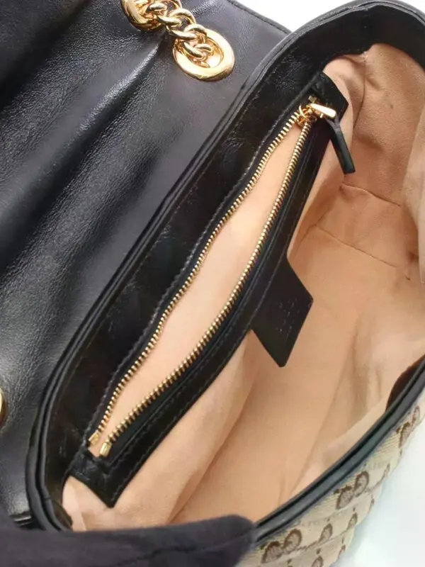 Gucci 2010s Small Gg Marmont Quilted Shoulder Bag