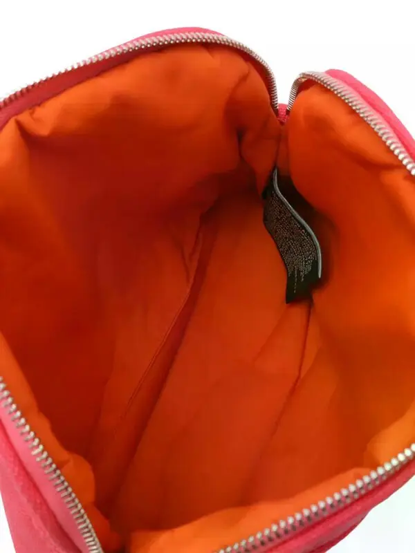 Hermès Toile Bolide Trousse De Voyage Pm Pouch - Pink