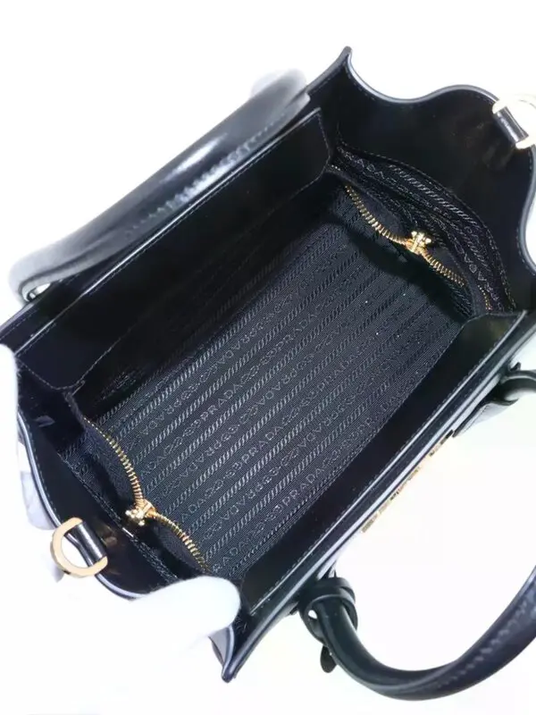 Prada Leather Satchel - Black