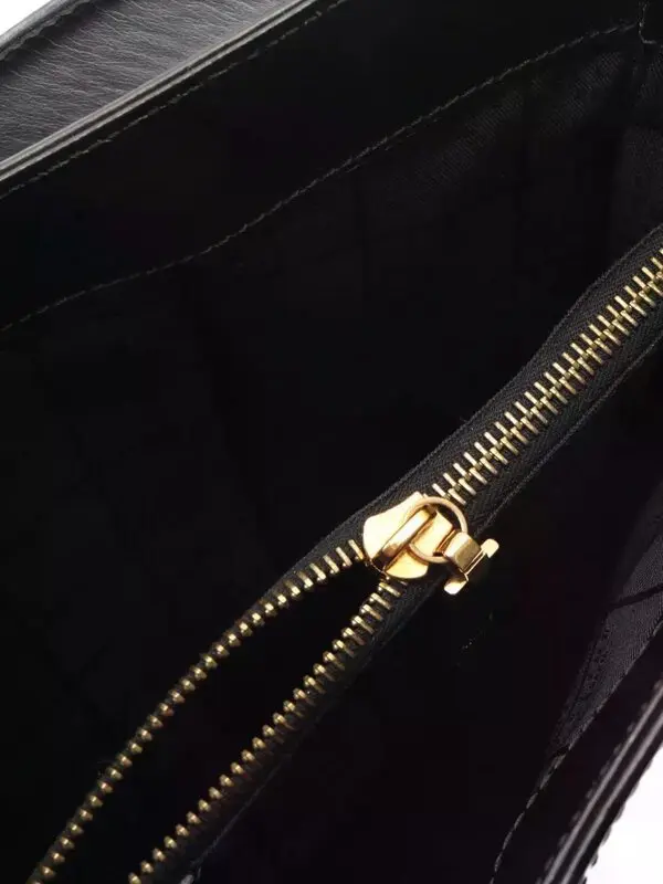 Celine Leather Turn-lock Tote Bag