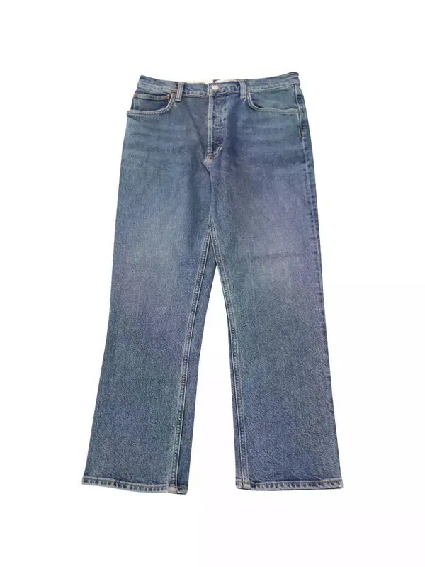 AGOLDE Riley Straight Leg Cropped Jeans