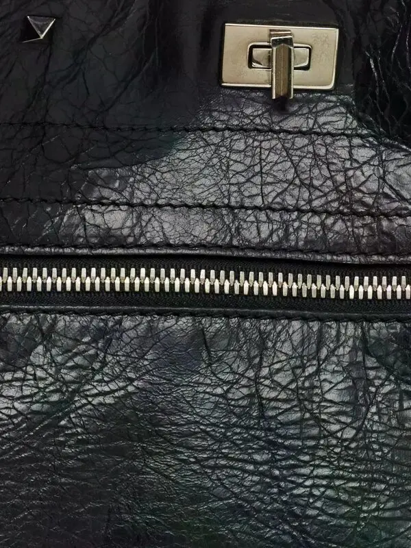 Valentino Garavani Rockstud Leather Tote Bag