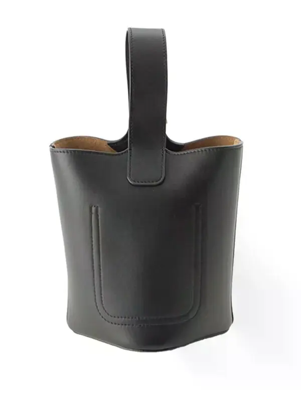 Loewe Pebble Bucket Bag Satchel - Black