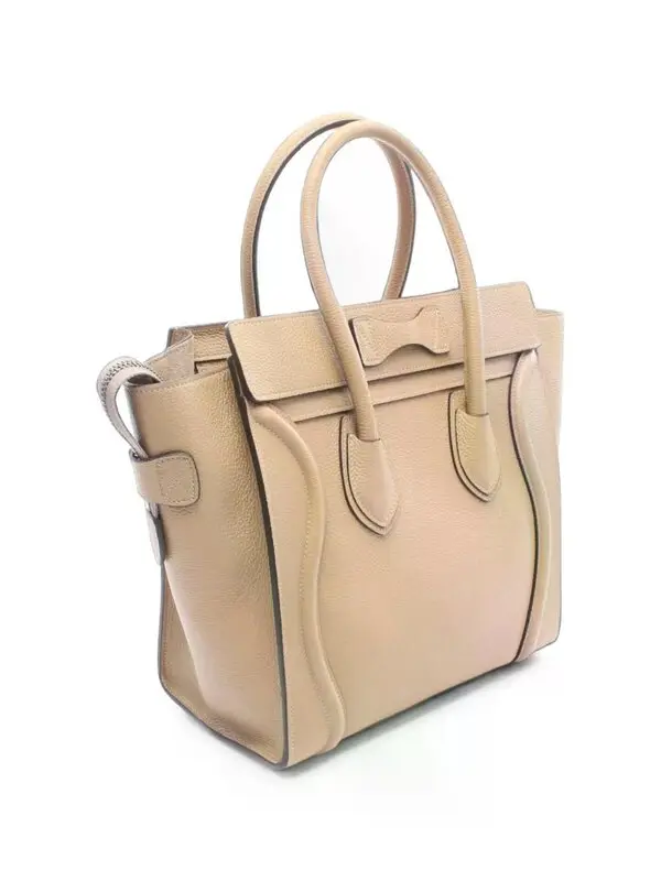 Celine Luggage Micro Shopper Tote Bag