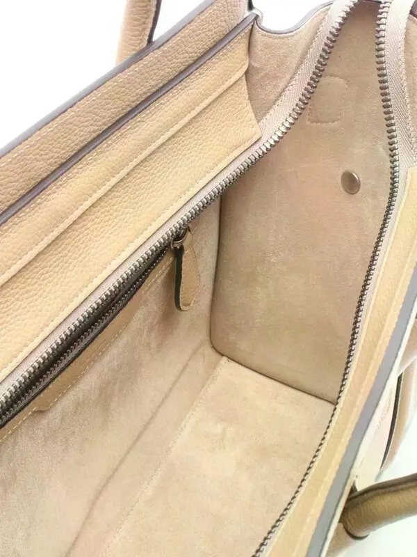 Celine Luggage Micro Shopper Tote Bag