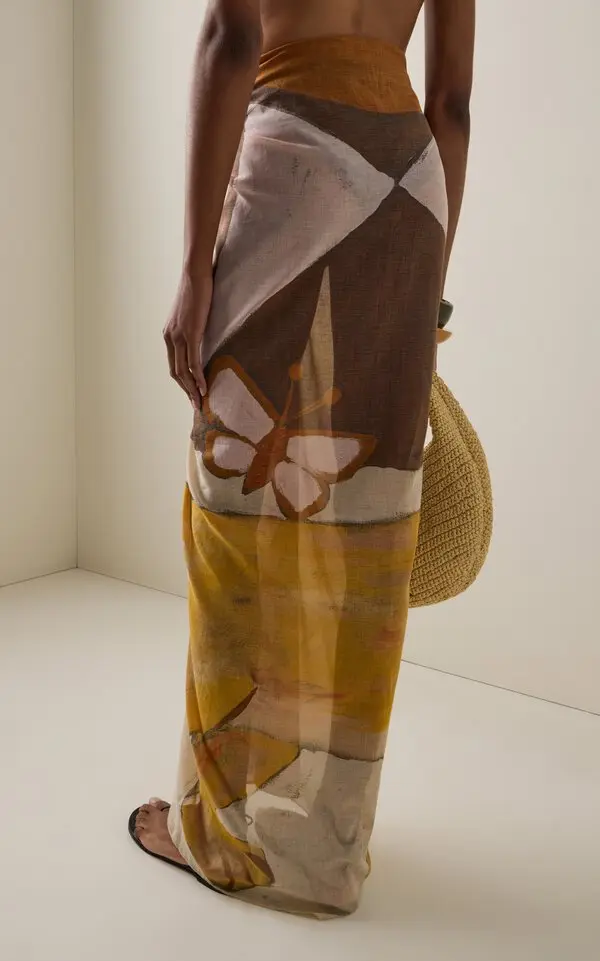 SOLEIL SOLEIL Square Cotton Pareo - Multi