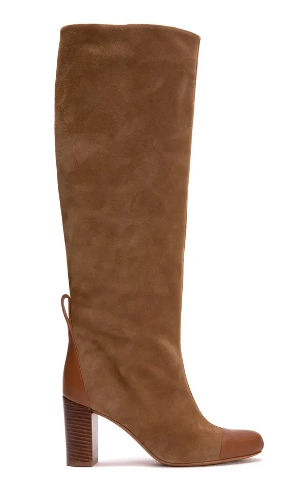 ODISSI Lia Suede Knee-high Boots
