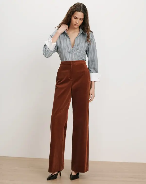 Veronica Beard Draymond Striped Shirt