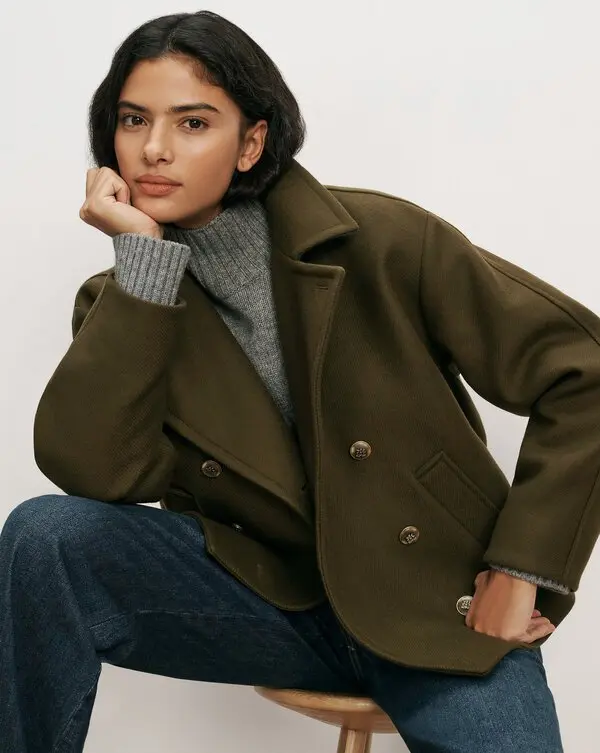 Veronica Beard Franklin Dickey Coat - Cypress