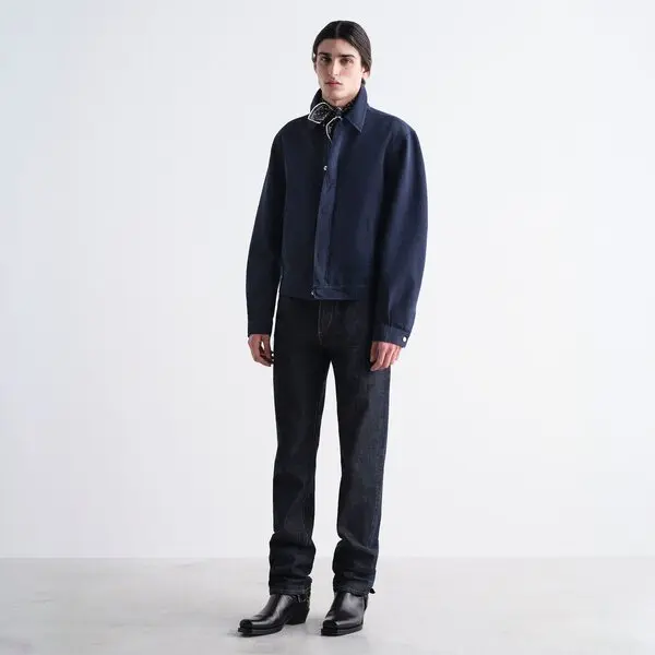 Fendi Cotton Blouson With Stencil Print
