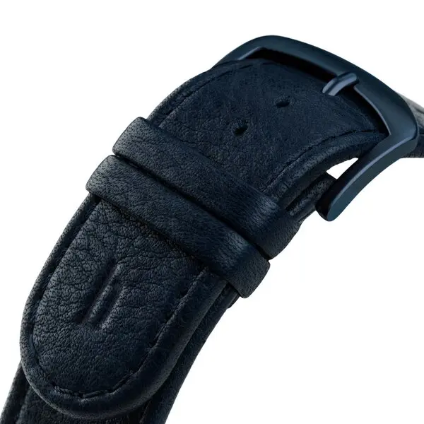 Lilienthal Berlin Leather Dark Matte Strap