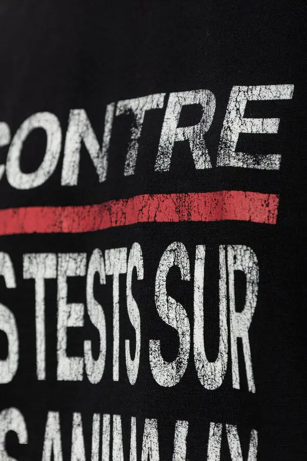 Vetements T-shirt With A Vintage Effect