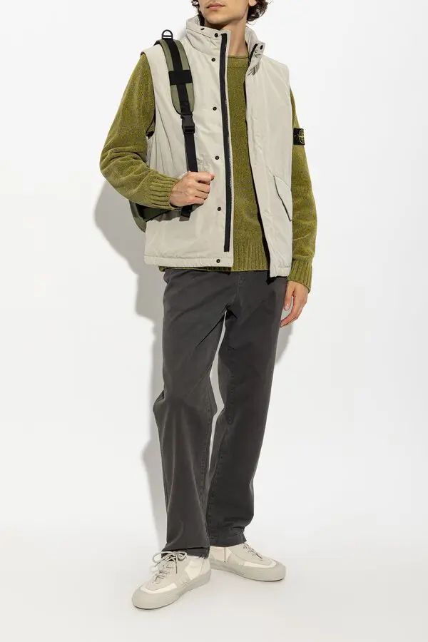 Stone Island Insulated Vest With Stand-up Collar