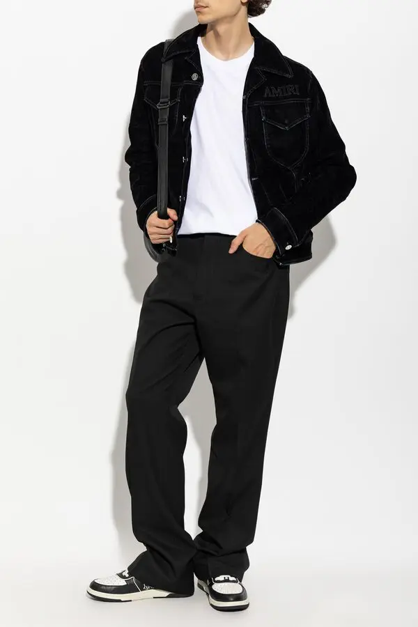 Amiri Creased Straight-leg Trousers