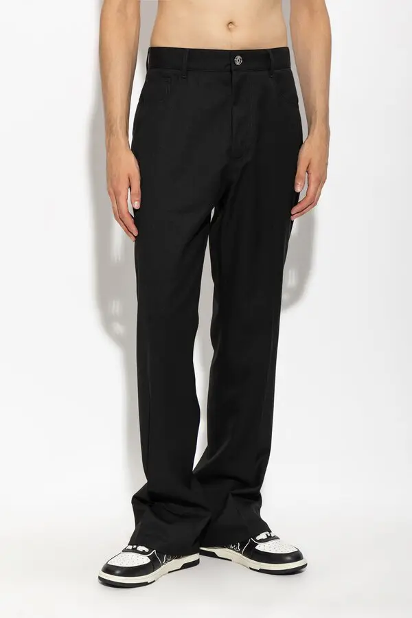 Amiri Creased Straight-leg Trousers