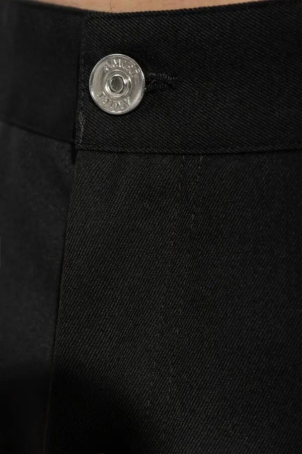 Amiri Creased Straight-leg Trousers