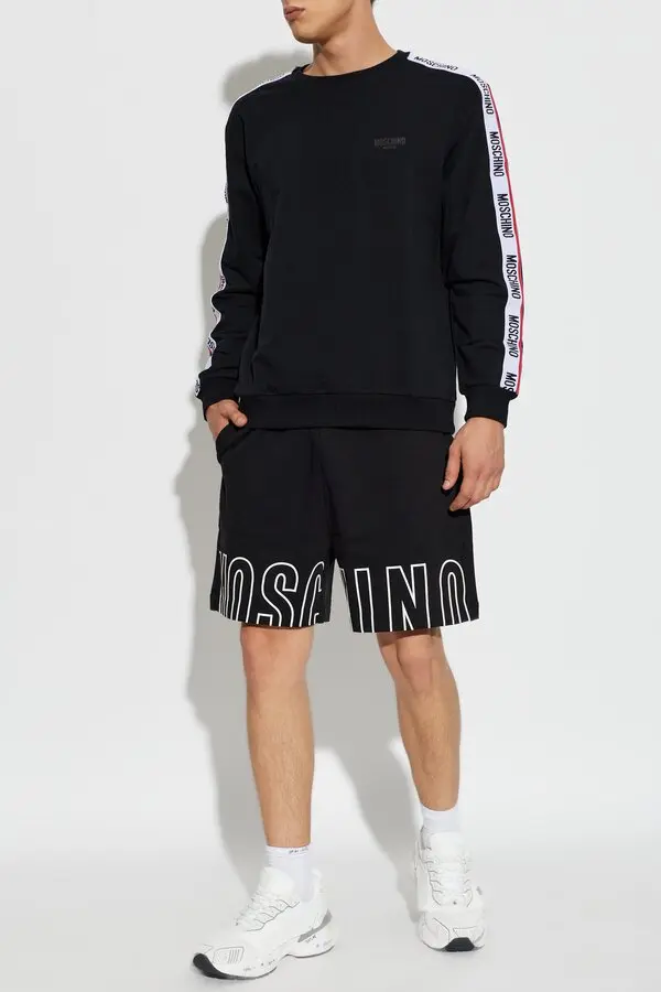 Moschino Shorts With Printed Logo