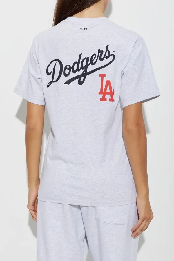 SPORTY & RICH S&r X La Dodgers Cotton T-shirt