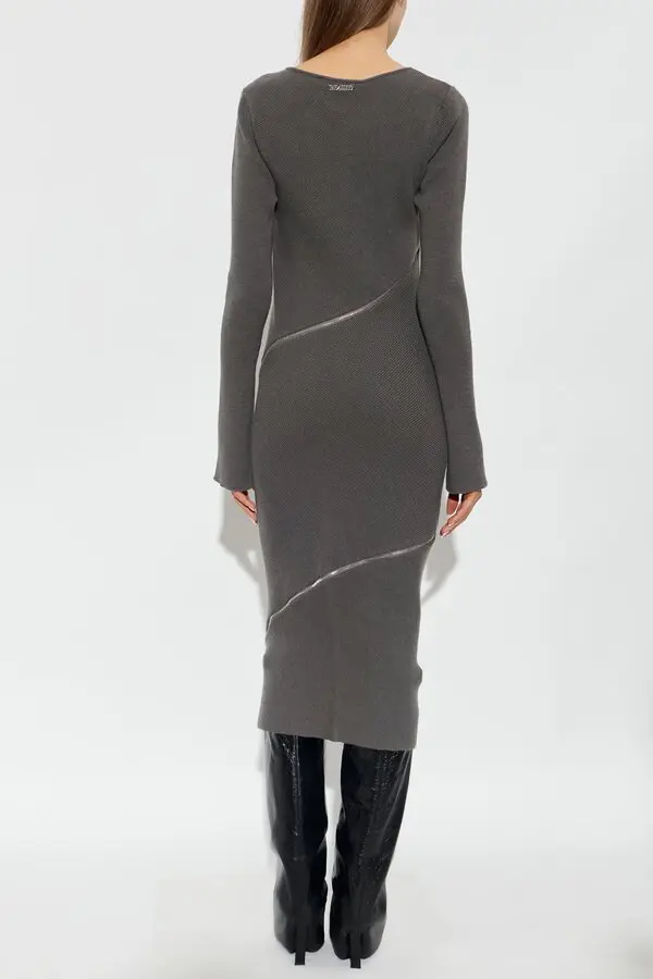 Attico Dress With Decorative Zippers