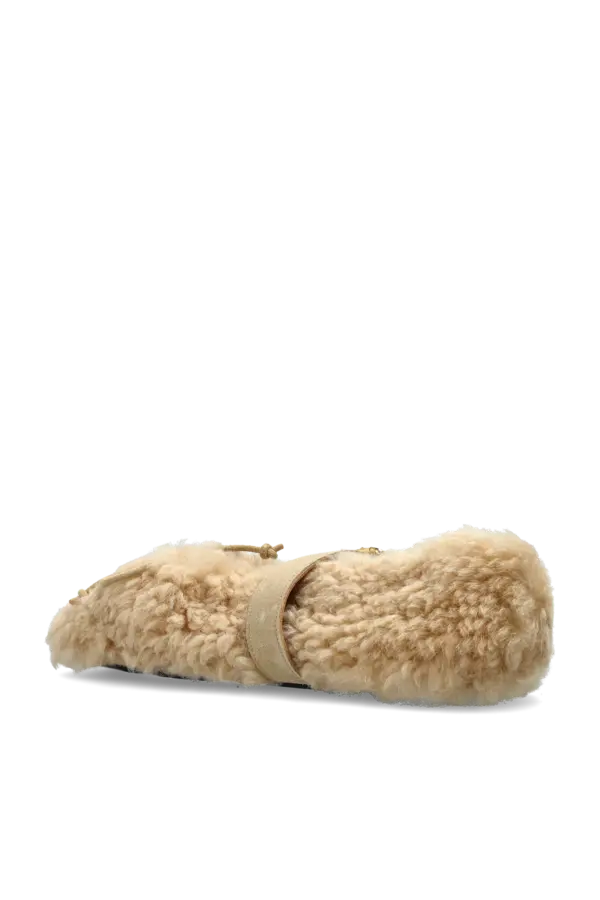 Marni Furry Ballet Flats