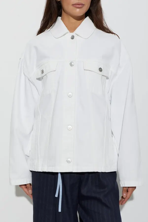 Marni Denim Jacket With Detachable Belt