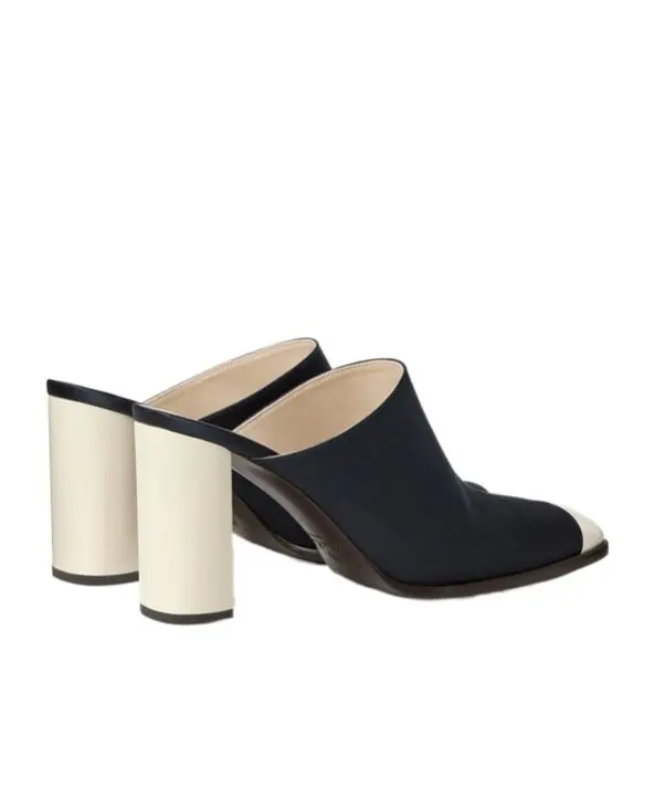 Loro Piana Alba Heeled Mule