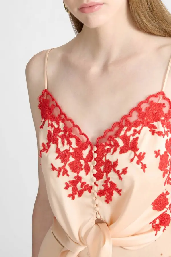 Ermanno Scervino Floral-lace Top