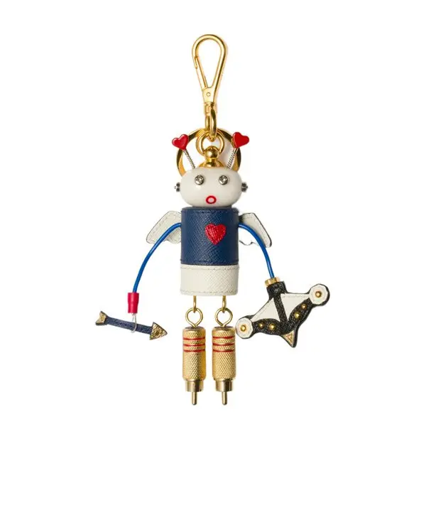 Prada Robot Keychain Charm