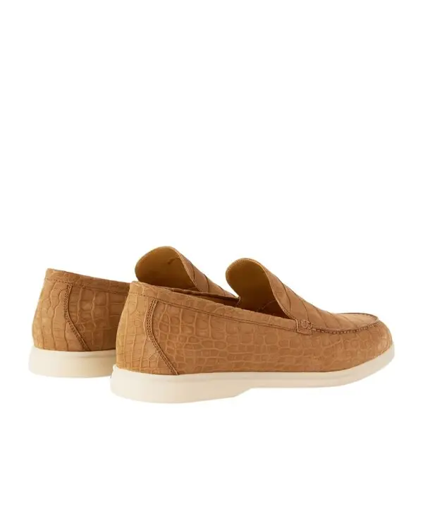 Loro Piana Casual Moc Toe Slip-on