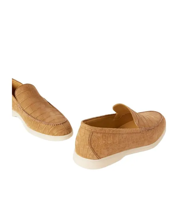 Loro Piana Casual Moc Toe Slip-on