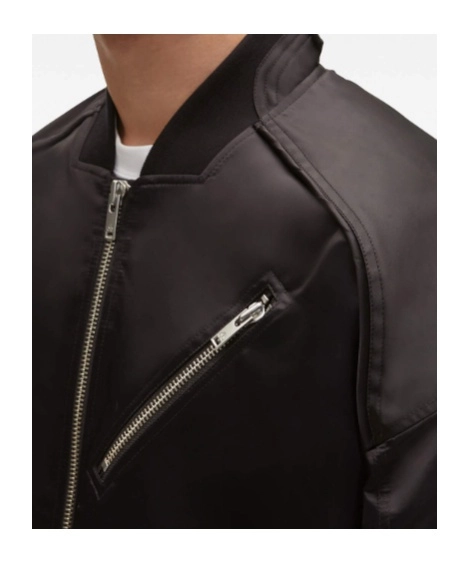 Moose Knuckles Logo Bomber Jacket